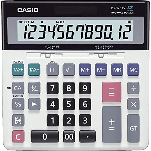 Casio DS-120TV Practical Desktop Calculator | Digital Store| Nairobi, Kenya