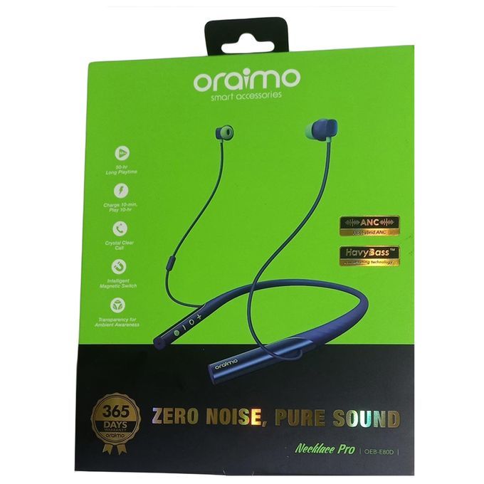 Buy Oraimo Necklace Pro - Zero Noise, Pure Sound Neckband from Digital ...