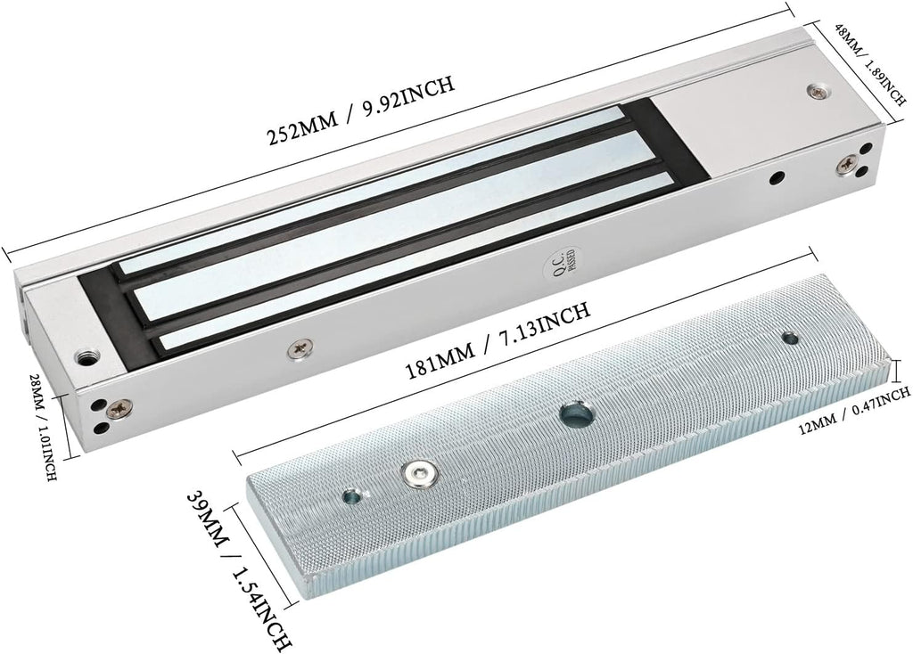 Maglock ACM-Y280S Access Control System Single Door Electric Lock ...