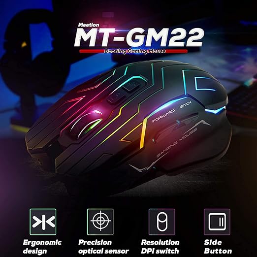 Meetion MT-GM22 Dazzling Gaming Mouse | Digital Store | Nairobi, Kenya