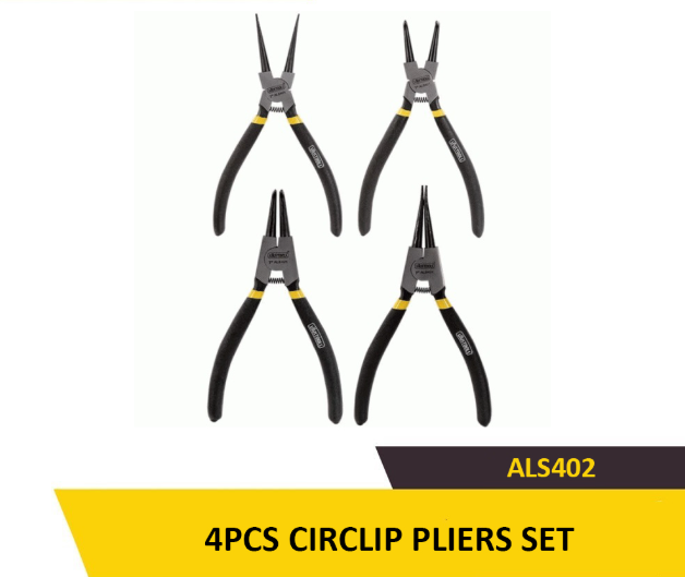 Uyustools ALS402 5" 4 Pcs Circlip Pliers Set | Digital Store | Nairobi ...