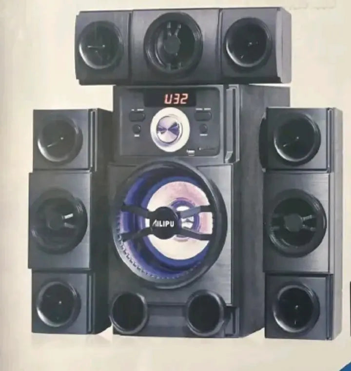 Ailipu kl-6305 3.1 Channel Bluetooth Multimedia Speaker System ...