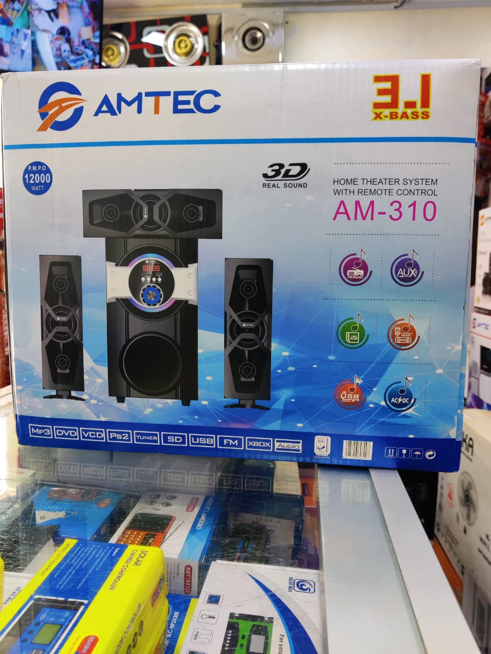 Amtec AM-310 3.1CH Bluetooth Woofer Home Theater System | Digital Store ...