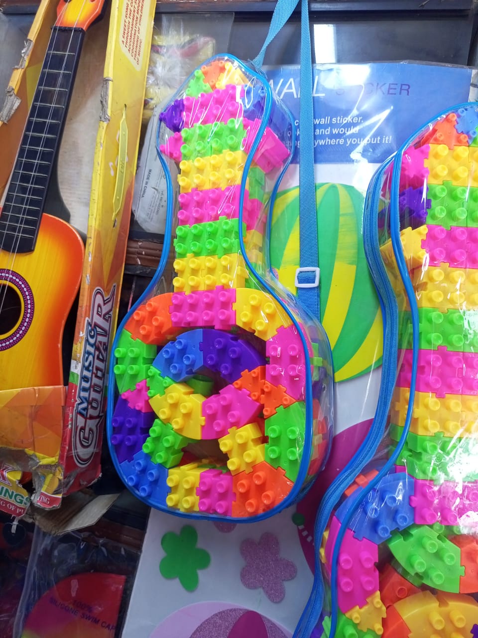 97pcs Building Blocks Toy in Guitar Shape and Bag|Digital Store|Nairobi ...