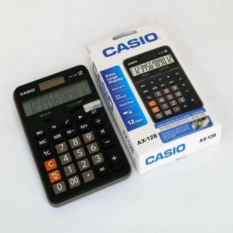 Casio AX-12B Compact Desk Type Practical Calculators |Digital Store| Nairobi, Kenya