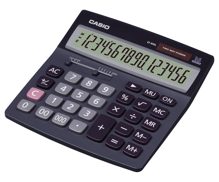 Casio D-60L 16 Digit Desktop Calculator |Digital Store| Nairobi, Kenya
