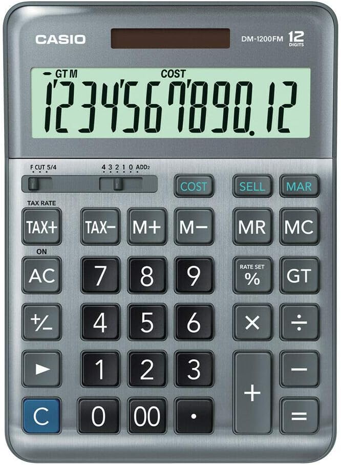 Casio DM-1200FM Desktop Electronic Calculators | Digital Store| Nairobi ...