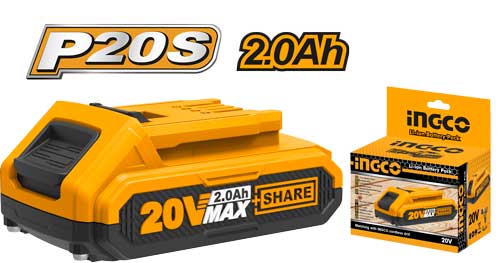 Ingco FBLI2001 Li-ion Batery 20V | Digital Store | Nairobi, Kenya