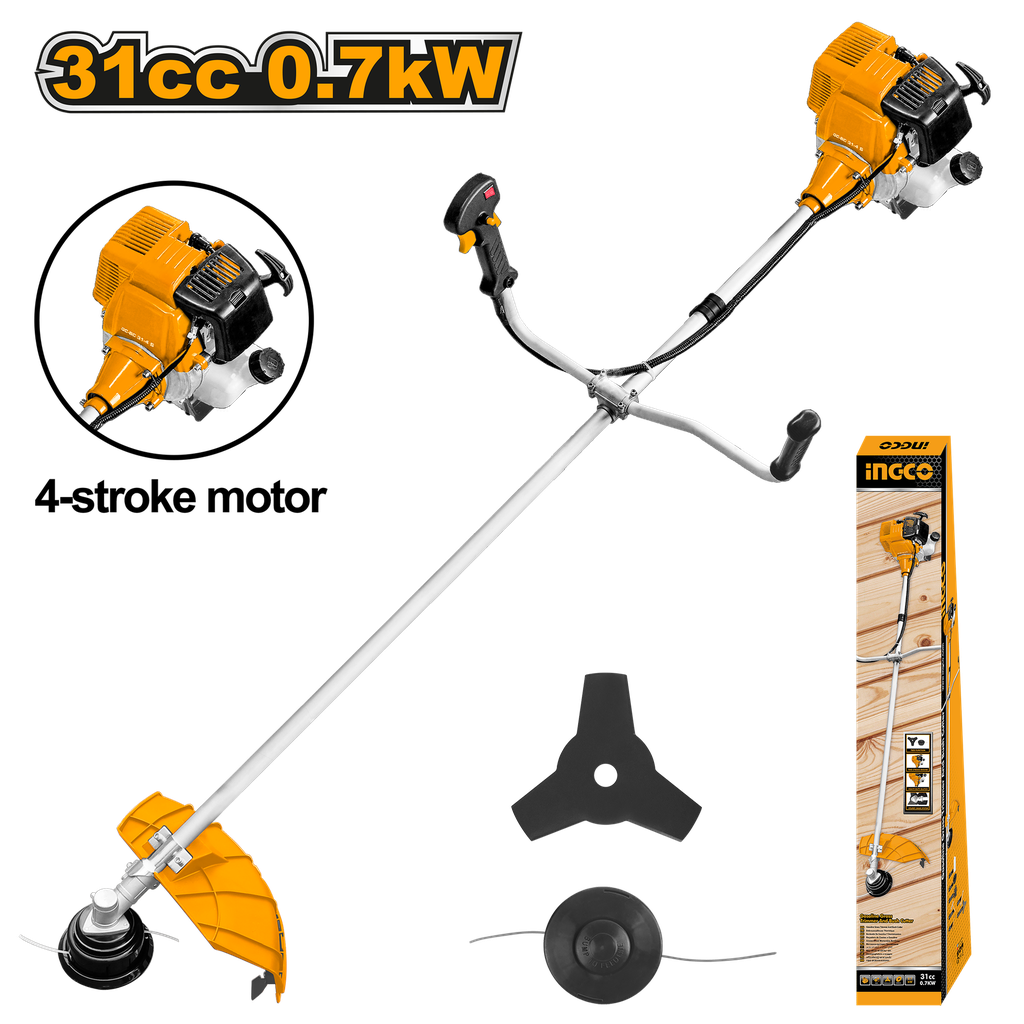 Ingco GBC53144141 Gasoline Grass Trimmer and Bush Cutter