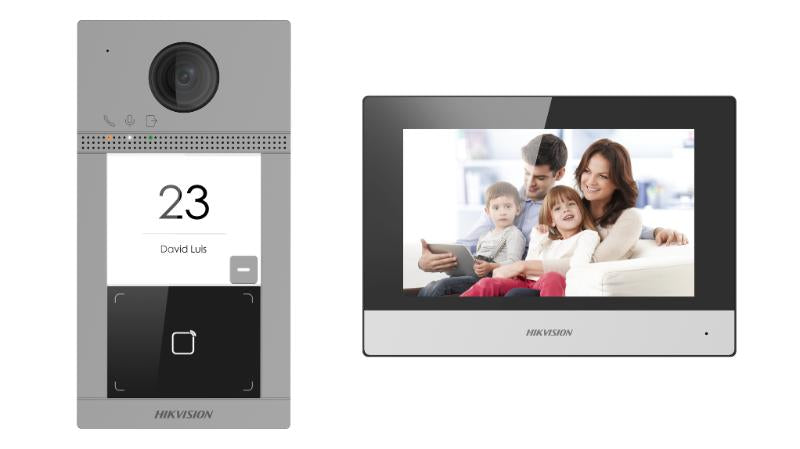 Hikvision DS-KIS604-S(C) IP video intercom kit | Digital Store ...