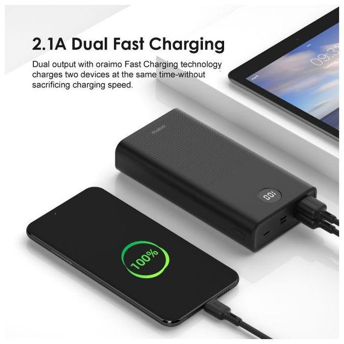 Oraimo OPB-P271D 27000mAh Power Bank | Digital Store | Nairobi, Kenya