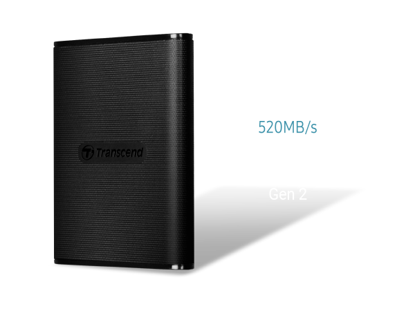 Transcend TS2TESD270C 2TB ESD270C, USB 3.1 Gen 2, Type-C,Portable ...