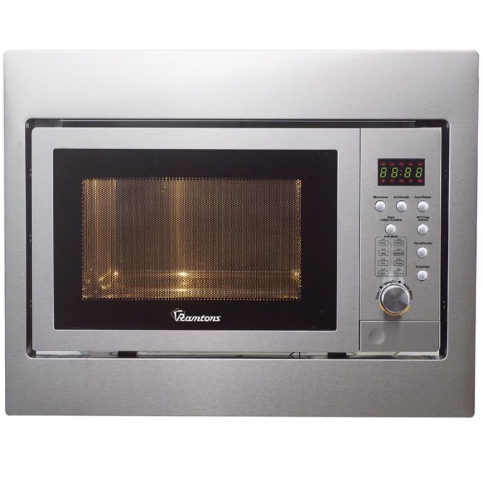 Ramtons RM/311 25L Built-In Microwave + Grill Stainless Steel | Digital ...
