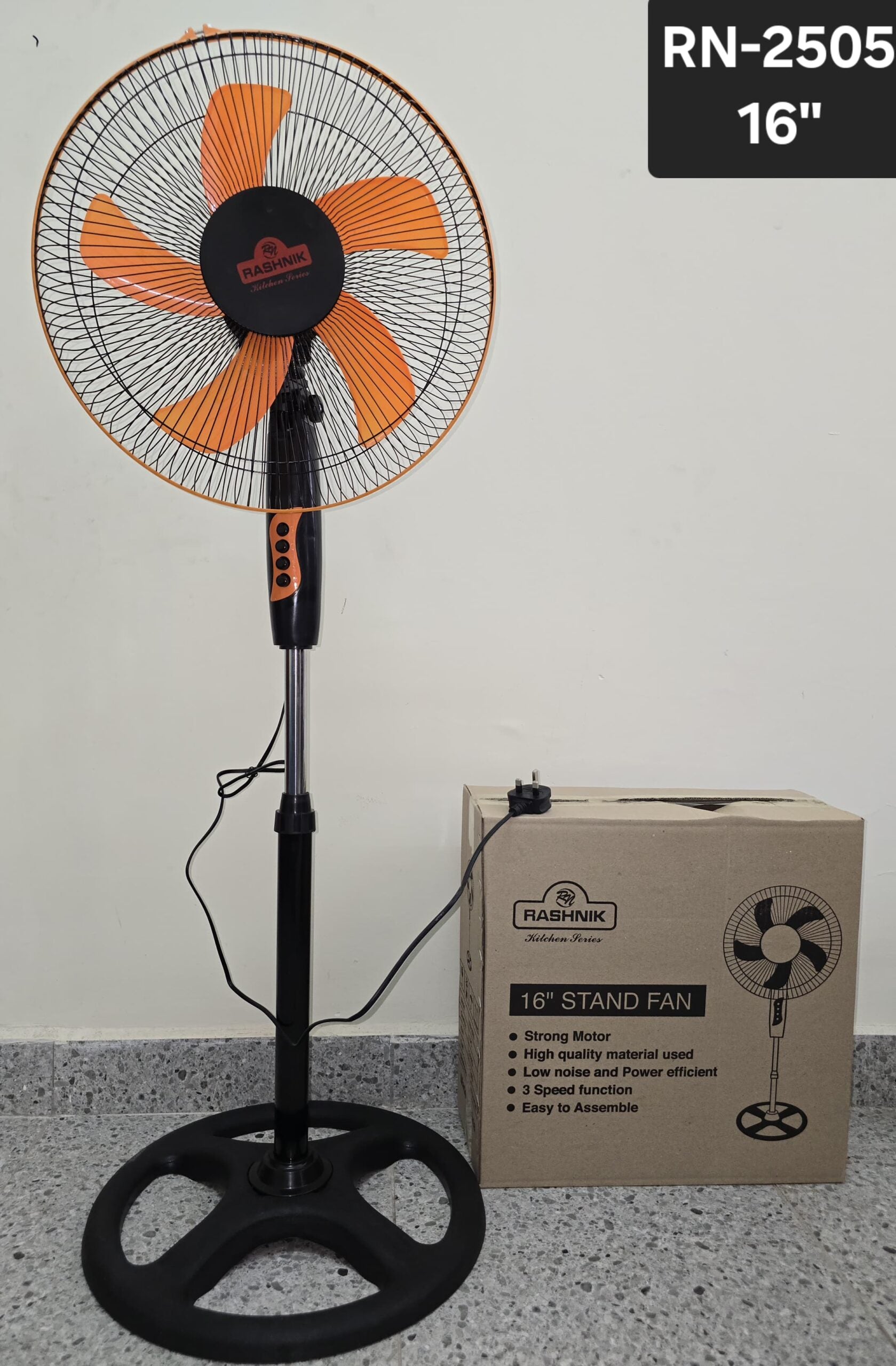 Rashnik RN-2505 16″ Standing Fan | Digital Store | Nairobi, Kenya
