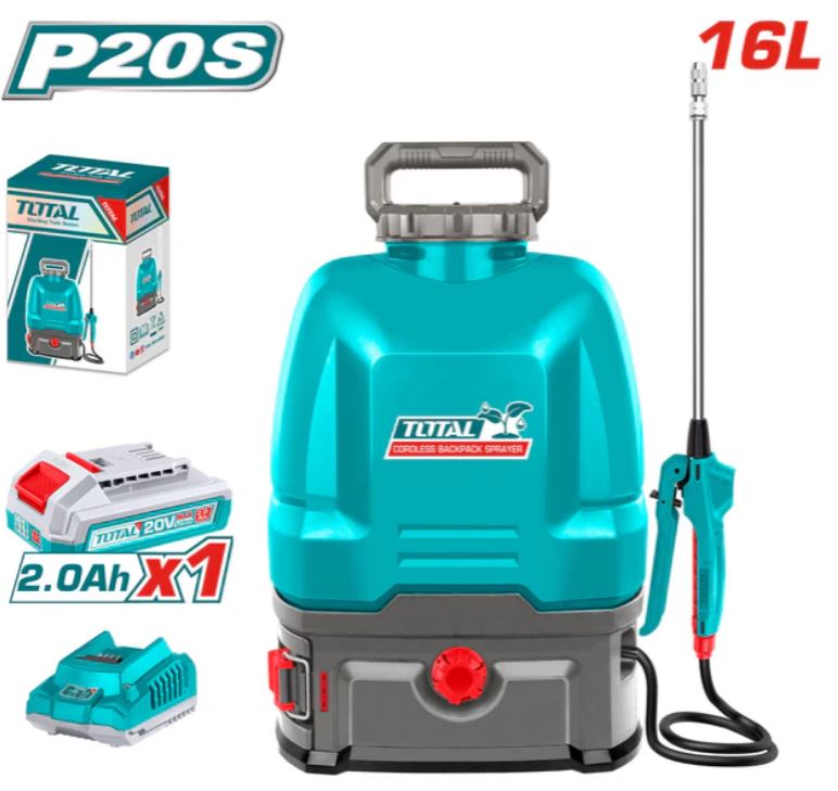 Total TSPLI20162 20V Cordless Backpack Sprayer 16L | Digital Store ...