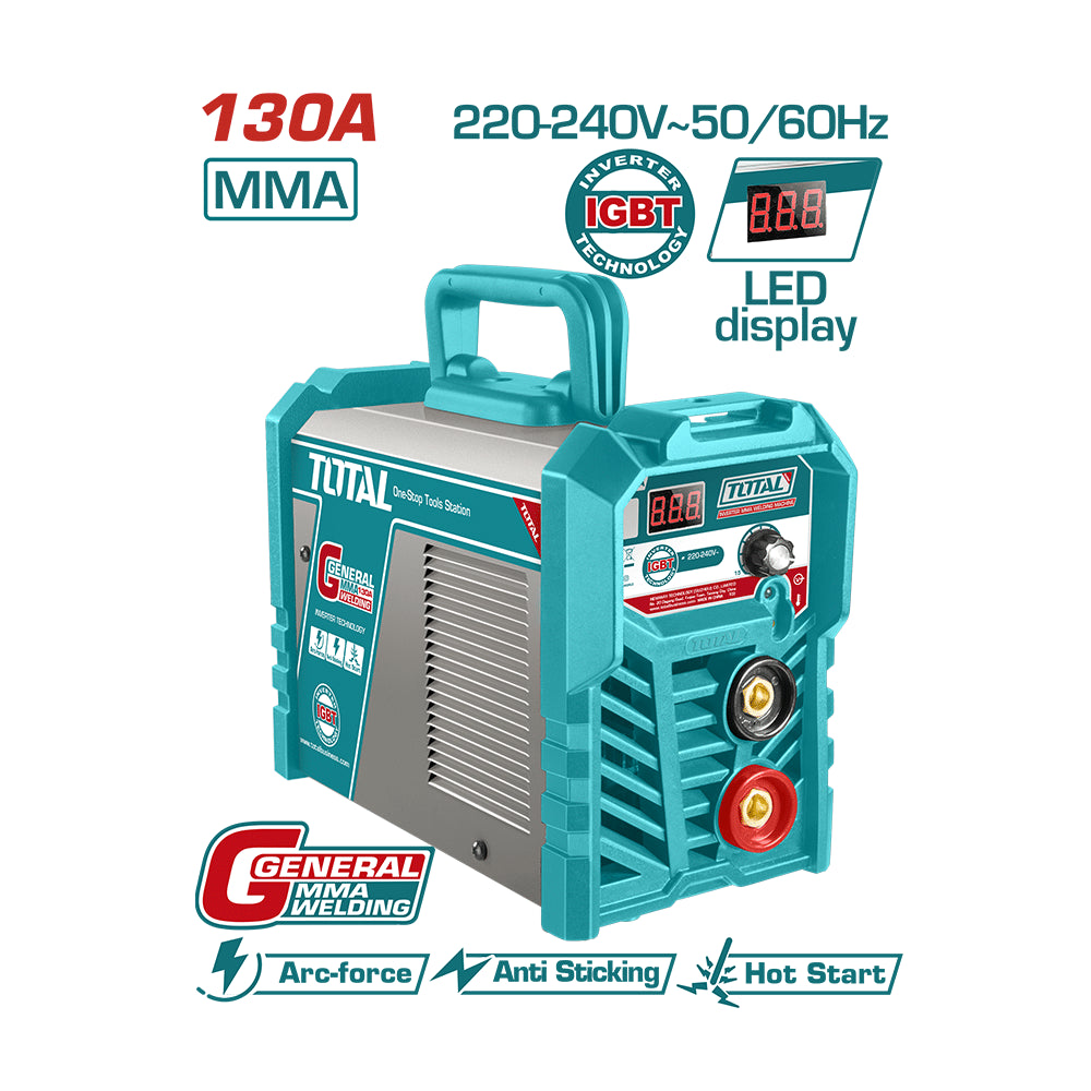 Total TW213028 Inverter MMA Welding Machine 130A | Digital Store ...