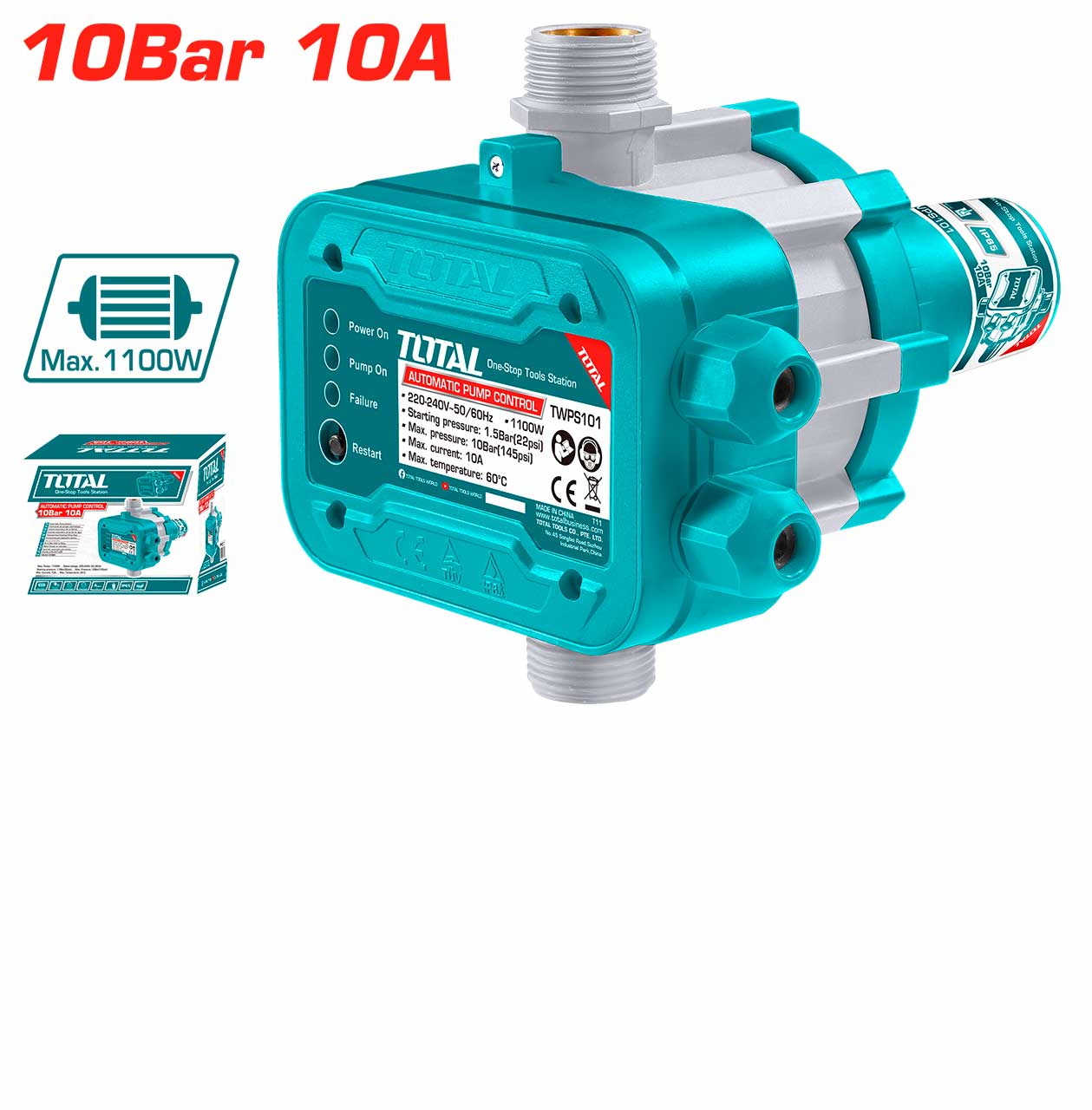 Total TWPS101 Automatic Pump Control | Digital Store | Nairobi, Kenya