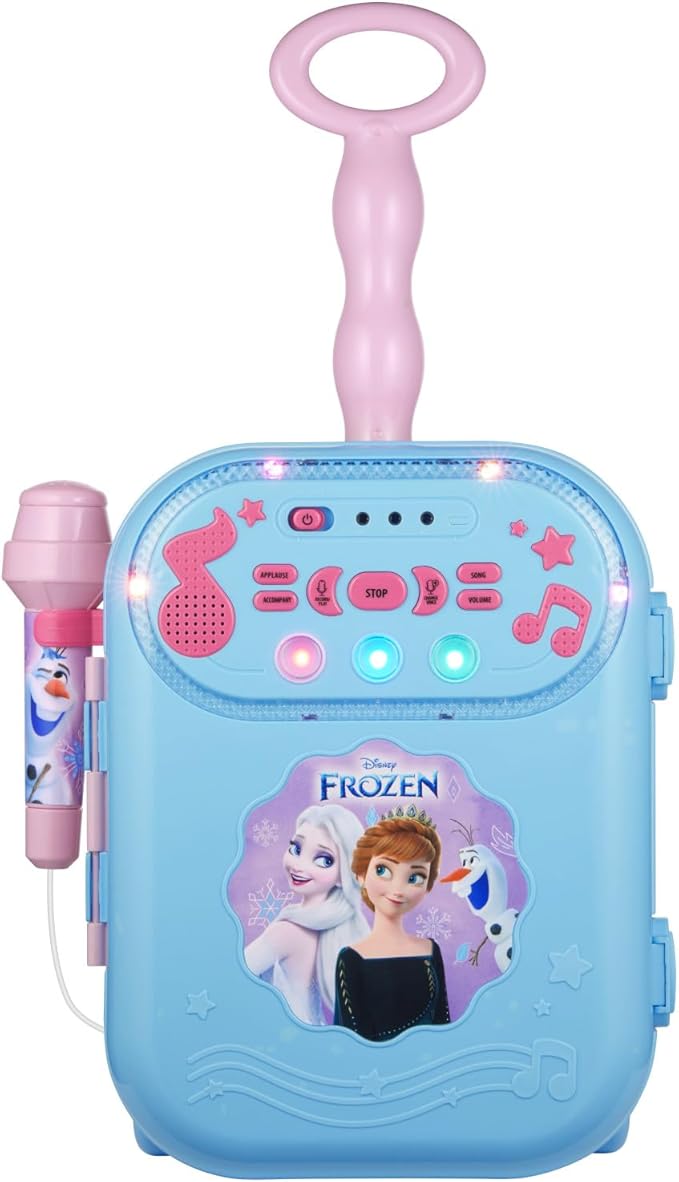 Volkano DY-2602-FZ Disney Wheely Karaoke Machine Frozen| Digital Store ...