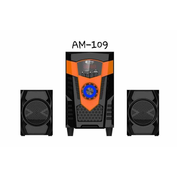 Amtec AM-109 2.1CH Bluetooth USB Woofer System | Digital Store ...