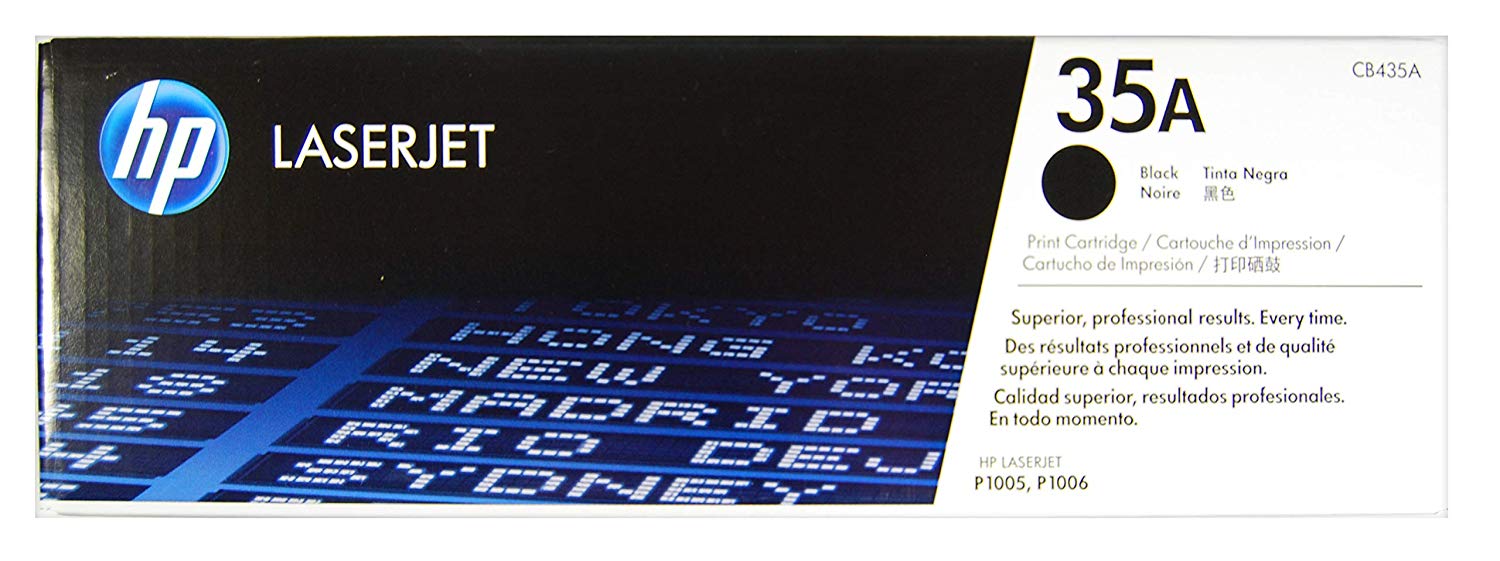 HP 35A Black Original LaserJet Toner Cartridge (CB435A) |DIGITAL STORE ...