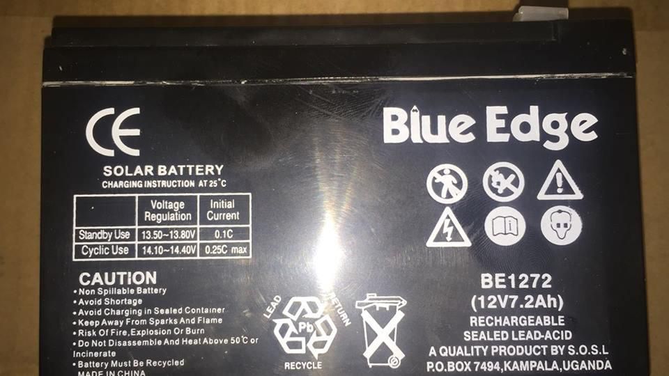 Blue Edge 12V/7.2Ah Battery. | Digital Store | Nairobi, Kenya.