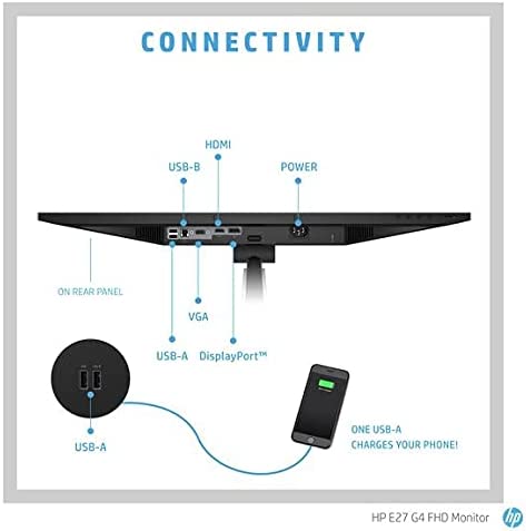 HP E27q G4 27 Inch QHD Monitor (9VG82AA) | Digital Store | Nairobi, Kenya