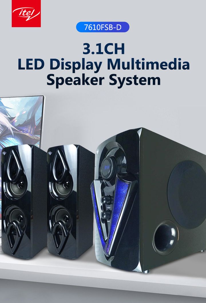 Itel 7610FSB-D 3.1CH Sub Woofer System | Digital Store | Nairobi, Kenya