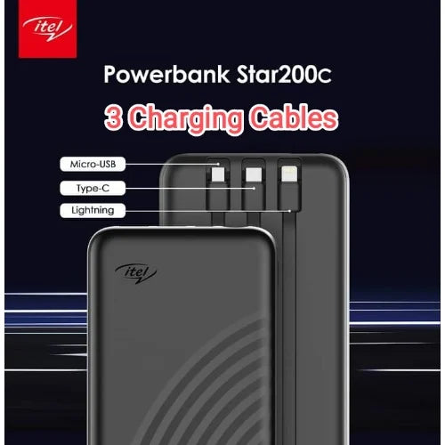 Itel Star-200C Power Bank - 20000 mAh | Digital Store | Nairobi, Kenya