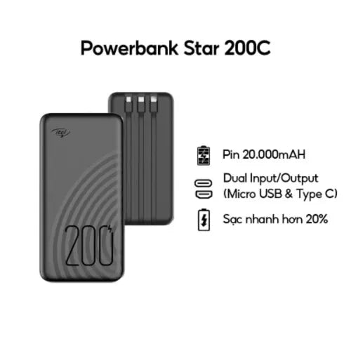 Itel Star-200C Power Bank - 20000 mAh | Digital Store | Nairobi, Kenya