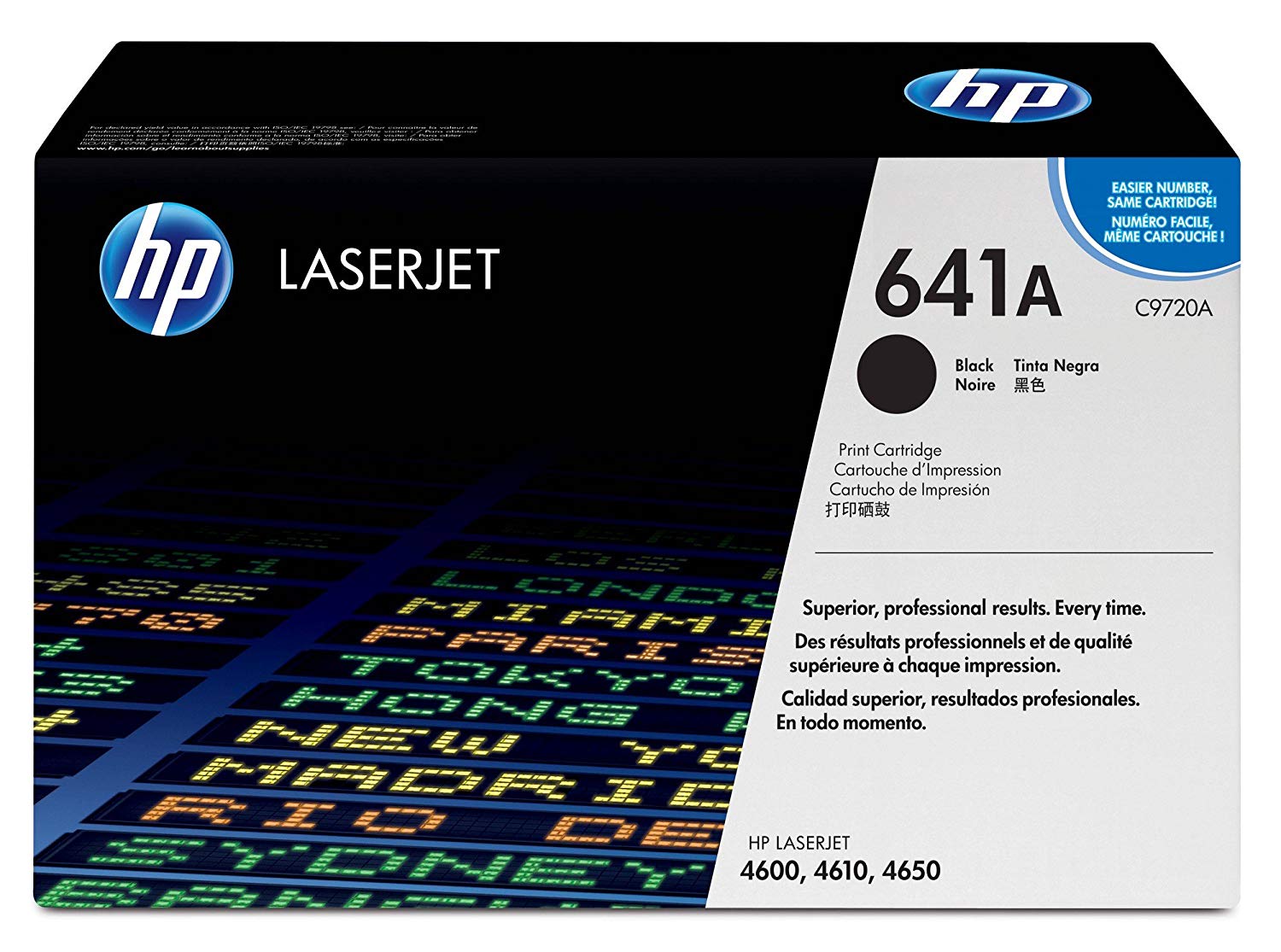 HP 641A Black Original Toner Cartridge(C9720A) | Digital Store ...
