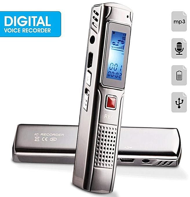 Enet M50 Digital Voice Recorder - 8GB Storage | Digital Store | Nairobi ...